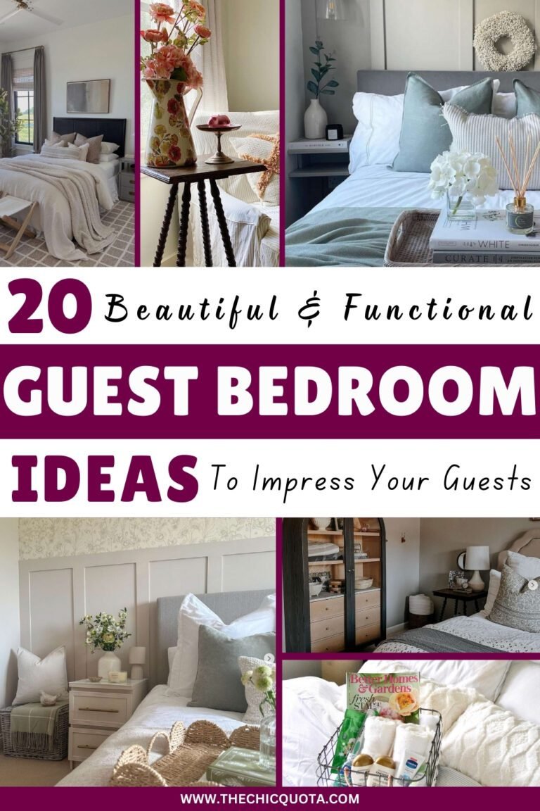 20 Beautiful Guest Bedroom Ideas That Will Take Your Hosting To The ...