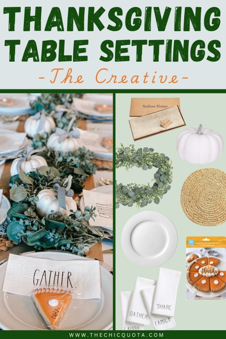 Thanksgiving Table Settings: 15 Amazing Ideas You'll Love To Recreate ...