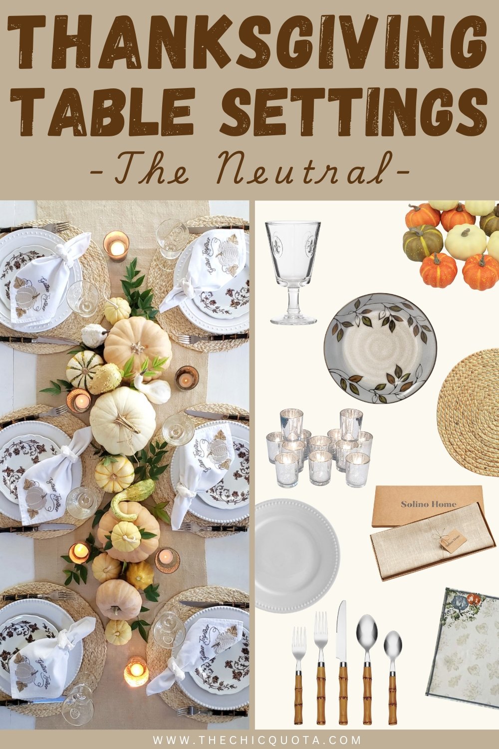 Thanksgiving Table Settings: 15 Amazing Ideas You'll Love To Recreate ...