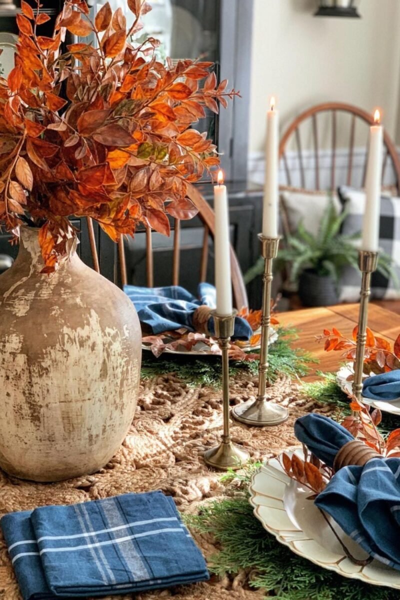 23 Beautiful Fall Table Centerpieces To Get Inspired By - The Chic Quota