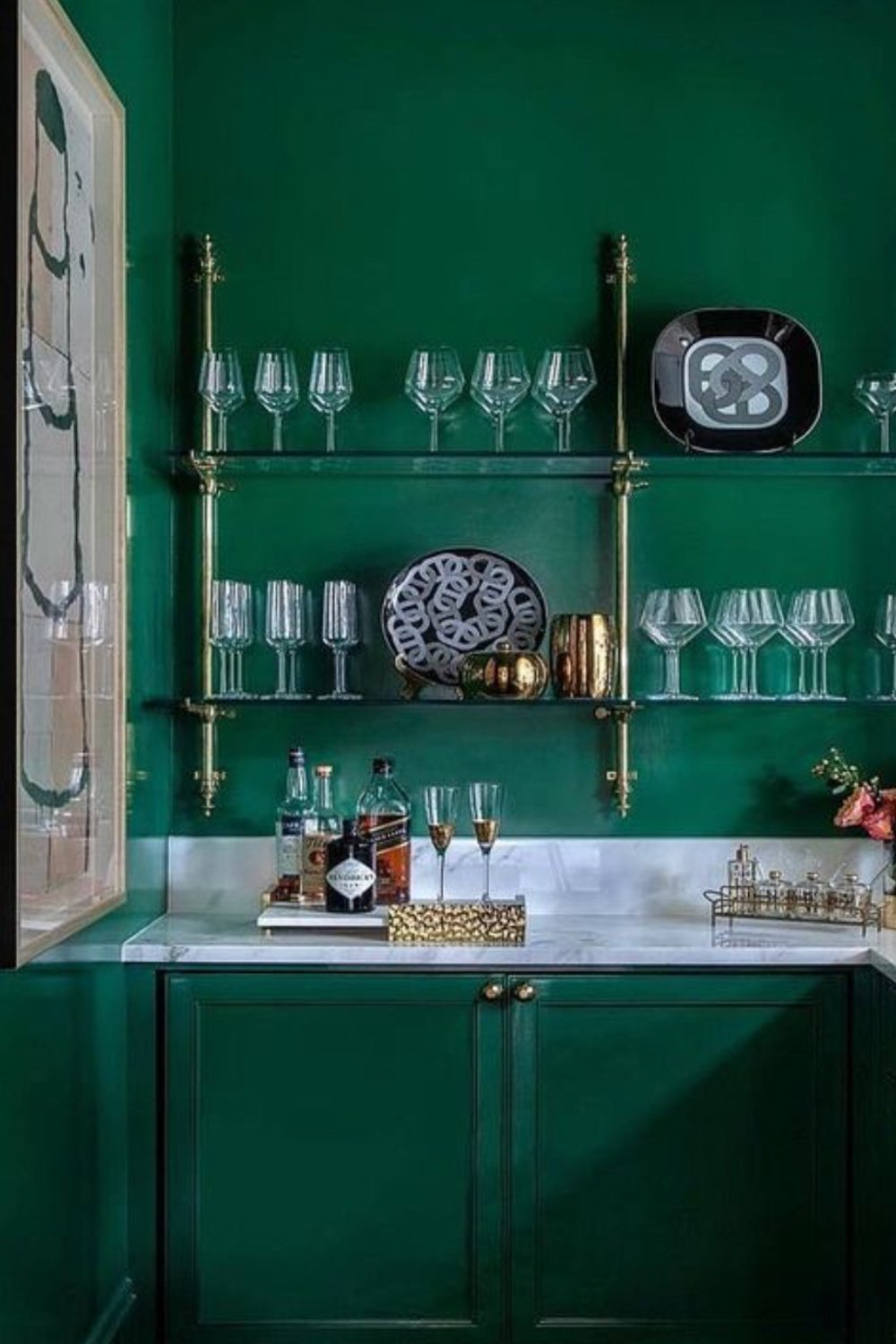 37 DIY Bar Shelf Ideas For A Stylish Home Bar You'll Love - The Chic Quota