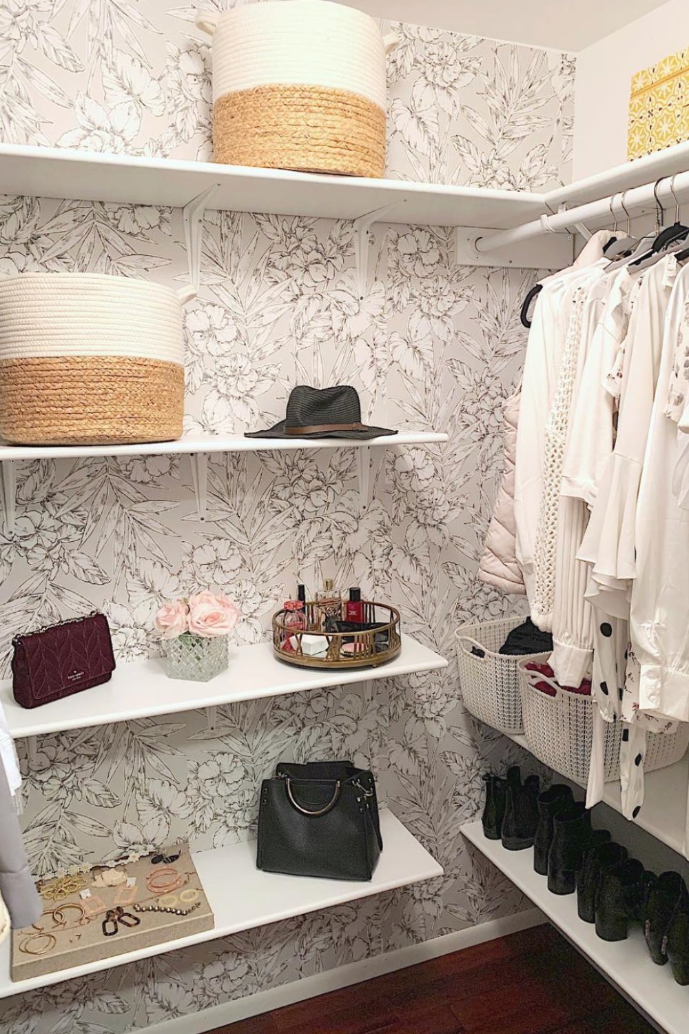 28 Small Walk In Closet Ideas To Design A Dreamy Wardrobe - The Chic Quota