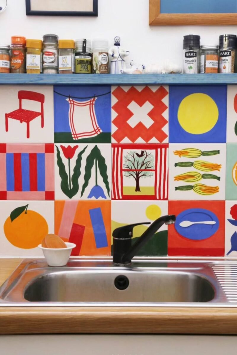 23 Amazing Ideas for Covering Kitchen Tiles Without Removing Them - The ...