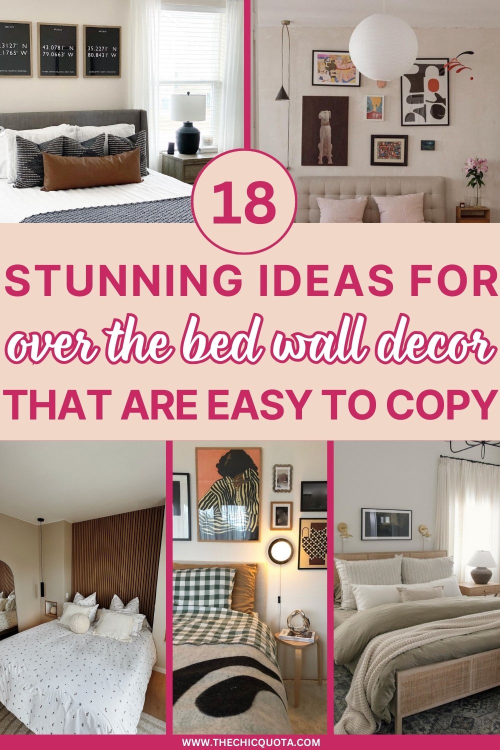 18 Best Over The Bed Wall Decor Ideas You Need For A Stylish Bedroom ...