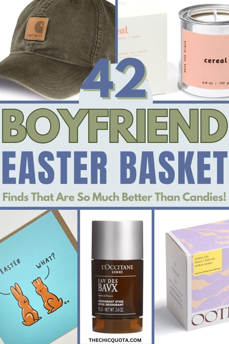 6 Cute Ideas For The Best Easter Basket For Boyfriend - THE CHIC QUOTA