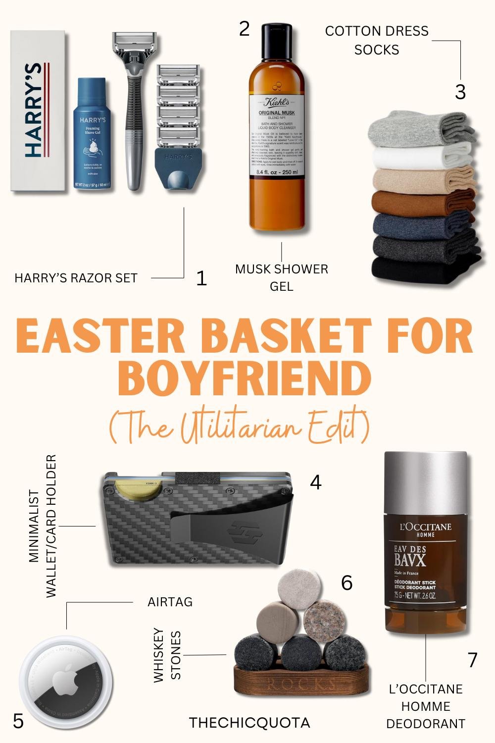 6 Cute Ideas For The Best Easter Basket For Boyfriend - THE CHIC QUOTA