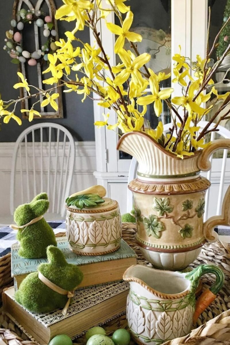 24 Simple But Elegant Spring Centerpiece Ideas For A Beautiful Table ...