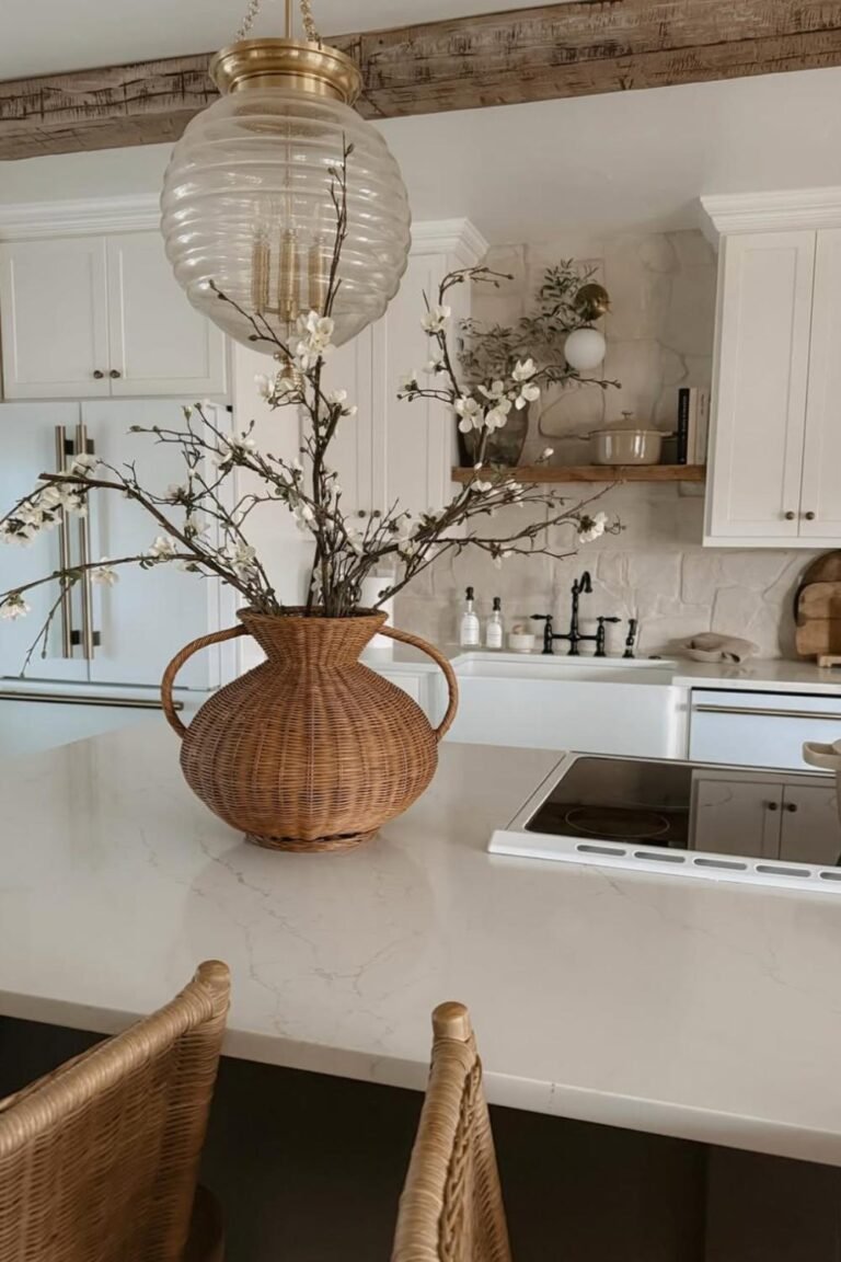 22 Simple Spring Kitchen Decor Ideas To Refresh Your Space - The Chic Quota