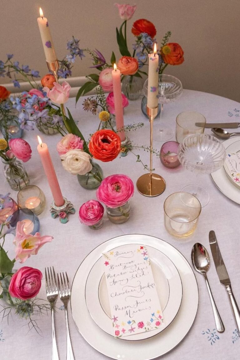 19 Spring Table Decor Ideas For A Beautiful Tablescape - THE CHIC QUOTA