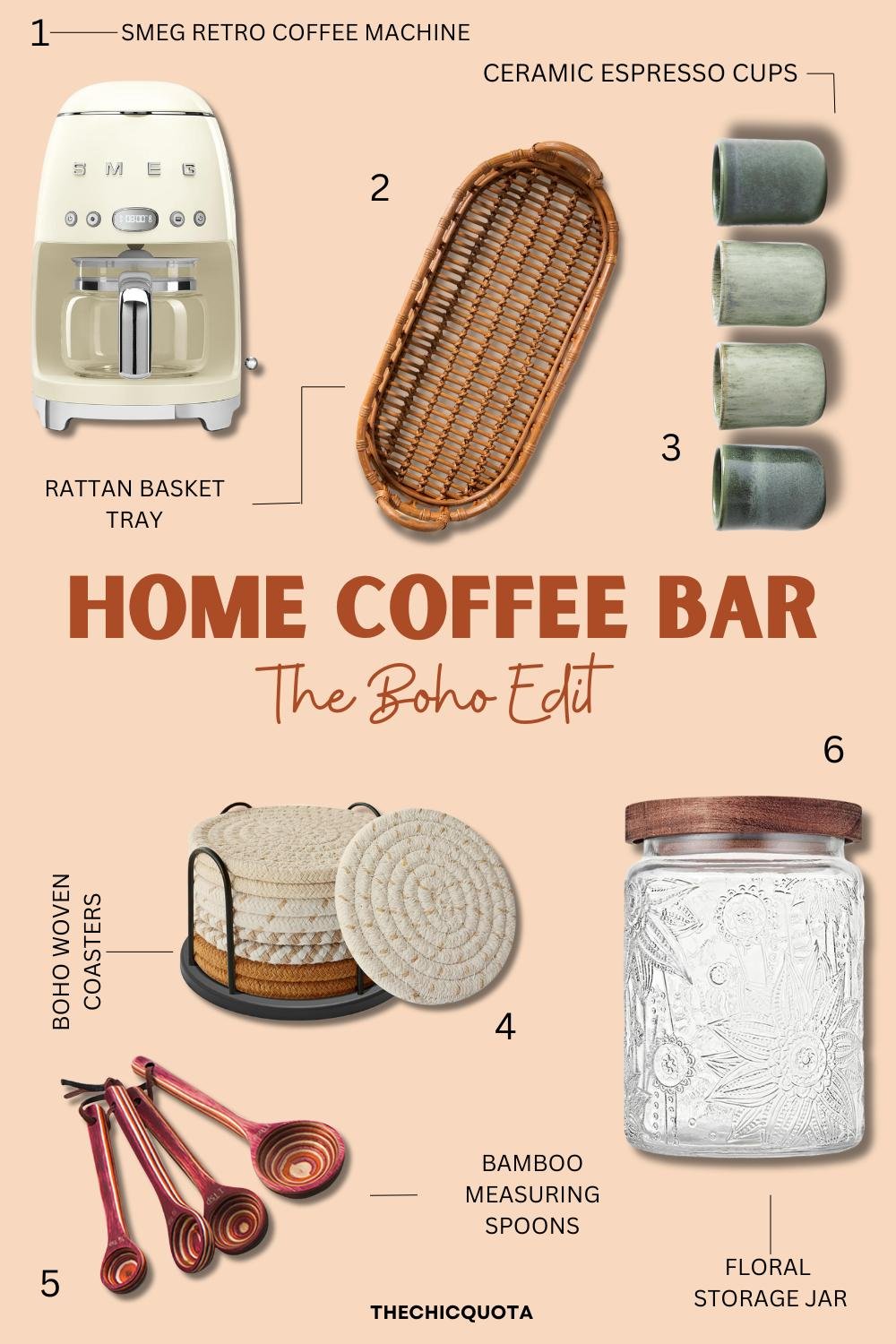 Home Coffee Bar 101 | Your Guide For A Beautiful Space - THE CHIC QUOTA