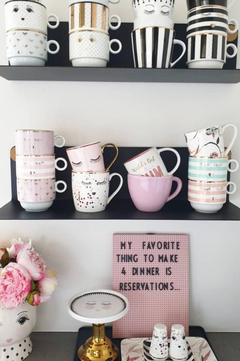The Best Coffee Mug Display Ideas To Elevate Your Collection - THE CHIC ...