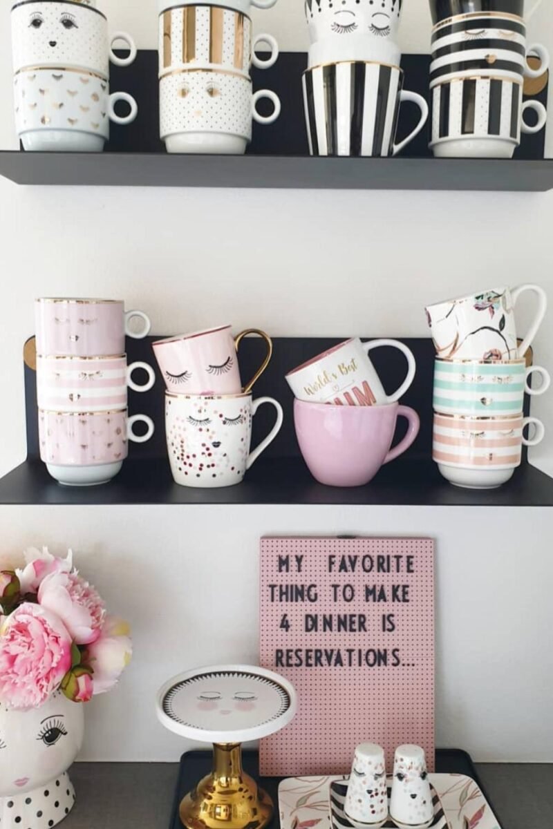 The Best Coffee Mug Display Ideas To Elevate Your Collection - The Chic ...