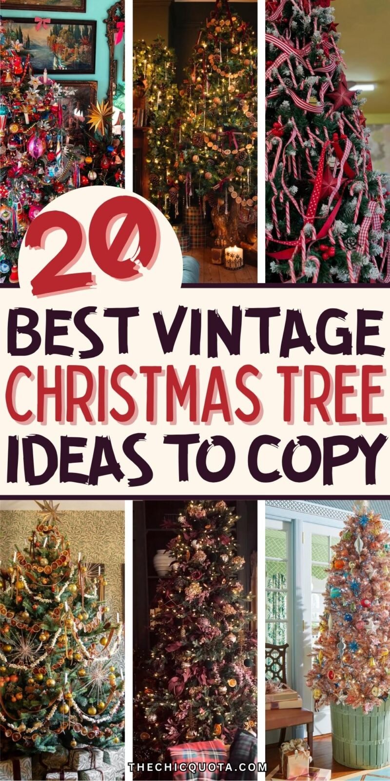 20 Unique Vintage Christmas Tree Themes You Need To See In 2025 - The ...